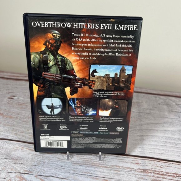 Sony | Video Games & Consoles | Return To Castle Wolfenstein Operation ...